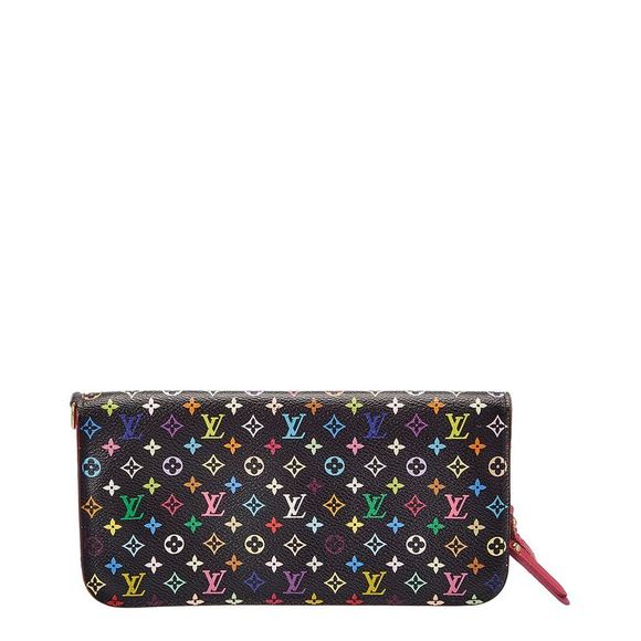 Louis Vuitton | Bags | Louis Vuitton Black Monogram Multicolore Canvas ...